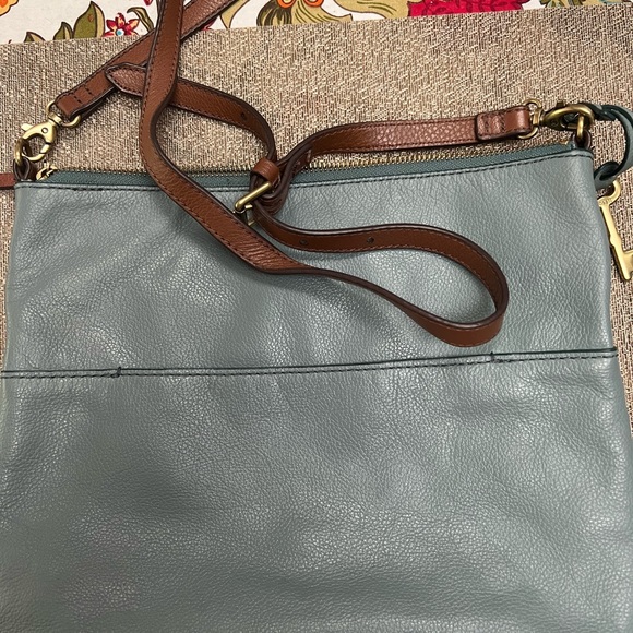 Fossil | Bags | Fossil Xb Teal Wallet Included | Poshmark